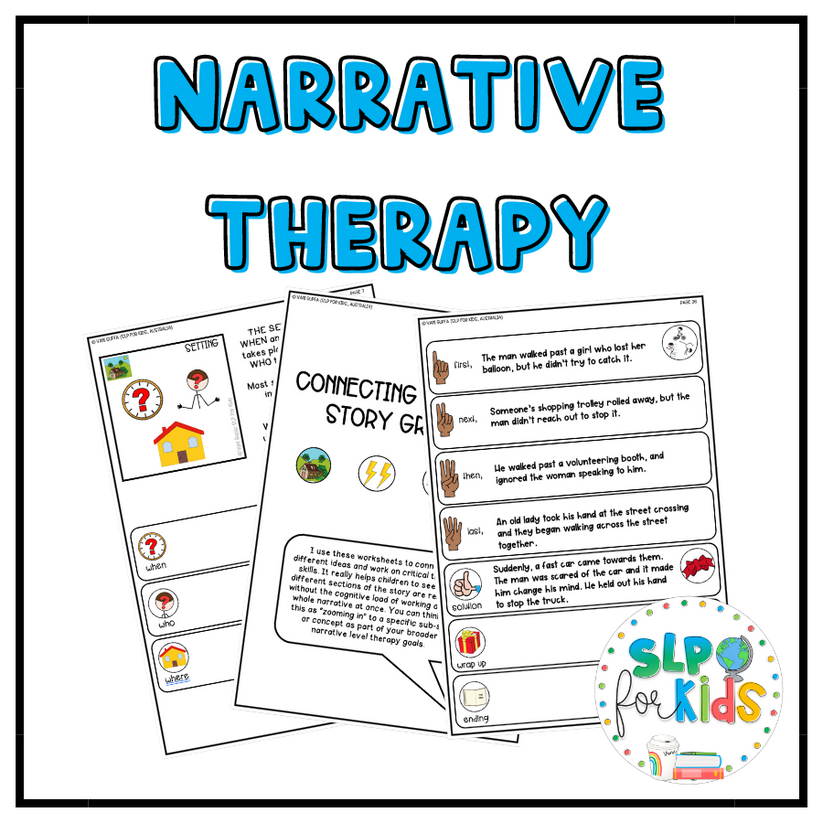 Narrative Therapy Program - Using Story Grammar for Language Therapy ...
